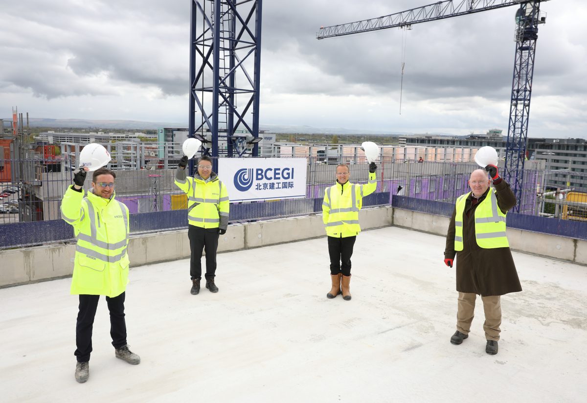 BCEGI tops out Ibis Budget and Holiday Inn hotels at Airport City ...