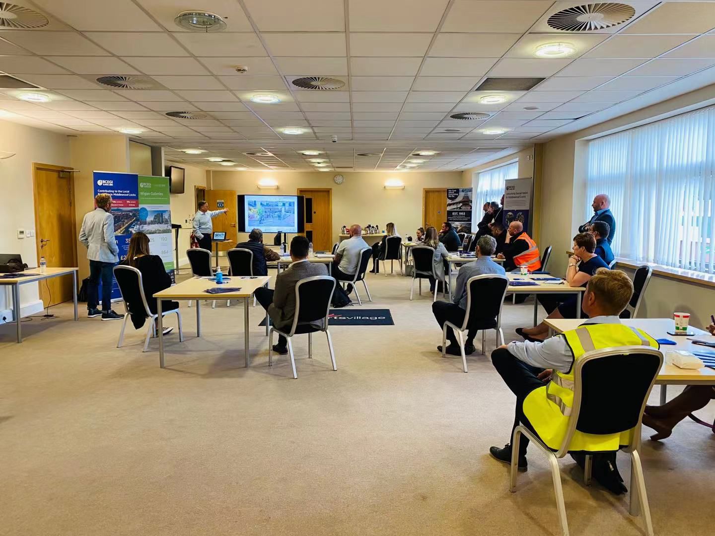 GALLERIES25 Construction Team Meets with Wigan’s Local Supply Chain – BCEGI