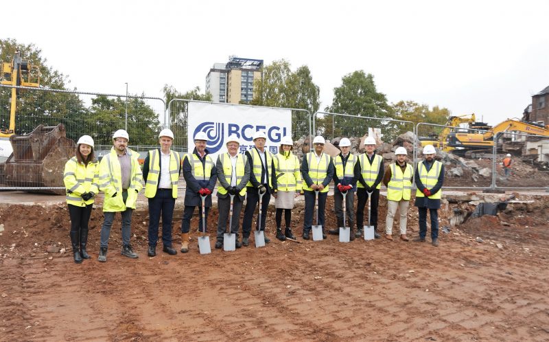 BCEGI ground-breaking ceremony at Church Street Place, Eccles – BCEGI